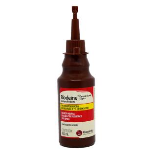 Riodeine tópico com 100ml - Rioquimica | Drogaria Nova Esperança.