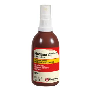 Riodeine tópico spray com 100ml - Rioquimica | Drogaria Nova Esperança.
